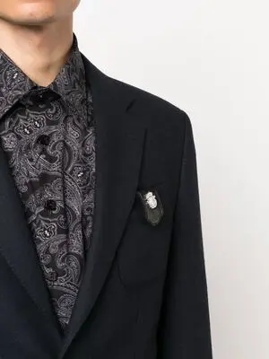 BILLIONAIRE Chest-pocket Fitted Blazer