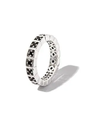 SUZANNE KALAN 18kt White Gold Mini Sapphire Ring