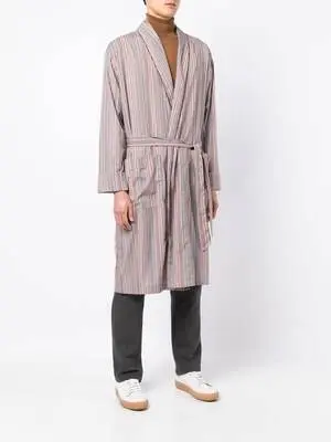 Paul Smith Artist Stripe Tie-waist Jacket - Multicolour