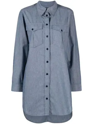 Isabel Marant Étoile Bridget Chambray Shirt Dress