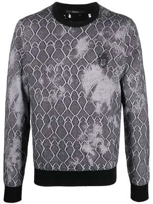 Billionaire Frill Knitwear For Men