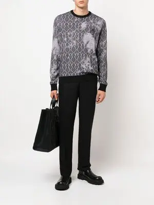 BILLIONAIRE Distressed Knitted Jumper