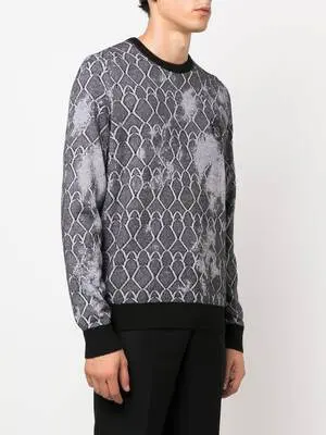 BILLIONAIRE Distressed Knitted Jumper