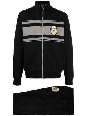 BILLIONAIRE Logo-crest Detail Tracksuit Set