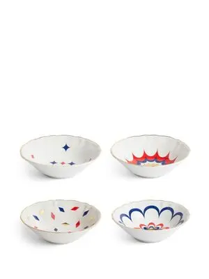 BITOSSI HOME 4 Piece Assorted Bowl Set