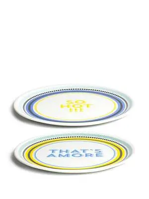 BITOSSI HOME Assorted Six-set Pizza Plates