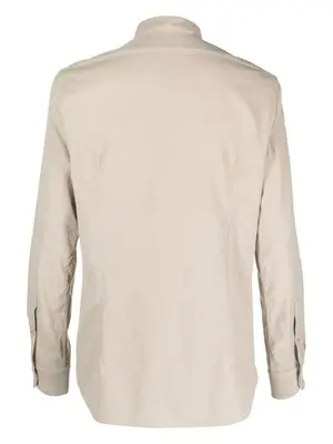 Boglioli Spread-collar Long-sleeve Shirt