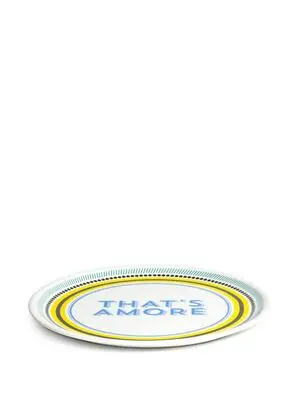 BITOSSI HOME 6 Piece That's Amore Pizza Plate Set