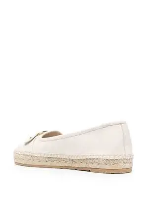 FERRAGAMO Vara Buckle-detail Espadrilles - Neutrals