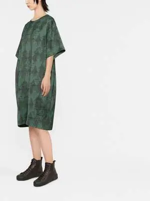 Aspesi Scribble-print T-shirt Dress