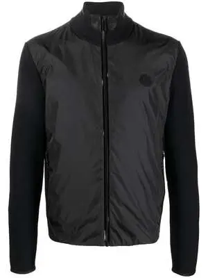 Moncler Logo-patch Knitted Cardigan