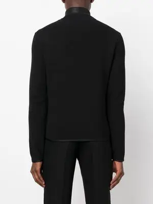 Moncler Logo-patch Knitted Cardigan
