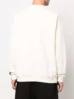 COUNTY OF MILAN Cross-patch Cotton Sweatshirt