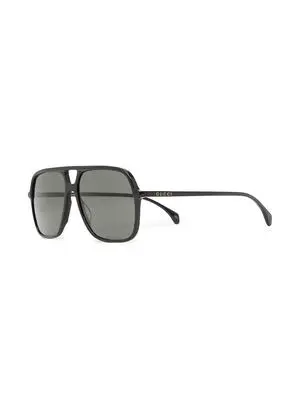 Gucci Navigator Frame Sunglasses - Black