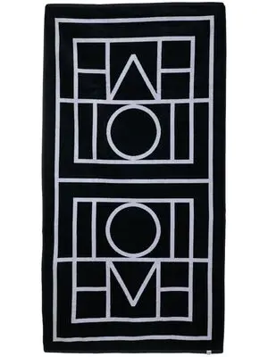 TOTEME Logo-jacquard Beach Towel