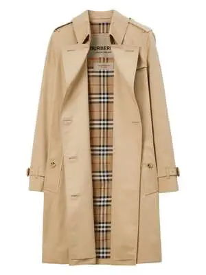 Burberry The Kensington Mid-length Trench Coat - Neutrals