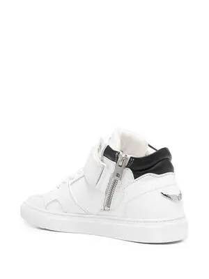 Zadig&Voltaire Logo-print Sneakers - White