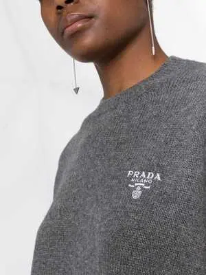 Prada Chest Logo Jumper
