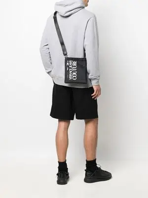 Versace Logo Print Crossbody Bag