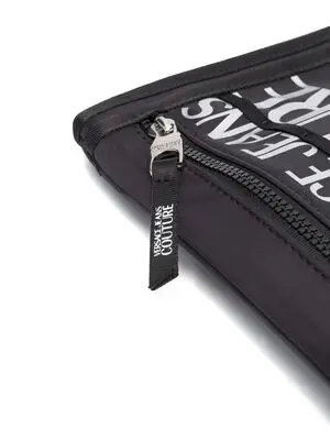 Versace Logo Print Crossbody Bag