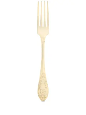 Dolce & Gabbana 24kt -plated Dinner Fork - Gold