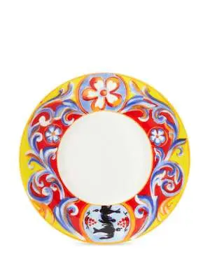 Dolce & Gabbana Caretto-print Porcelain Tea Set