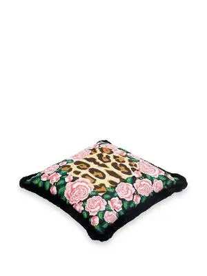 Dolce & Gabbana Embroidered Mixed-print Cushion