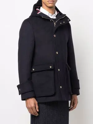 Thom Browne Cashmere Hooded Parka