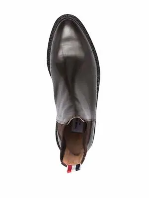 Thom Browne Leather Chelsea Boots