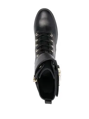 Michael Kors Rory Leather Ankle Boots