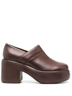 VIC MATIE Chunky Leather Mules