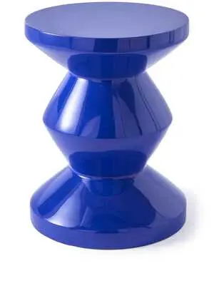POLSPOTTEN Zig Zag Stool - Blue