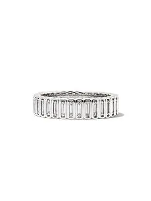 SUZANNE KALAN 18kt White Gold Diamond Eternity Ring