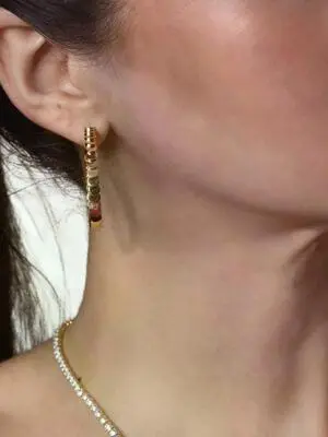 ANITA KO Luna Hoop Earrings