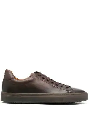 DOUCAL'S Lace-up Leather Sneakers