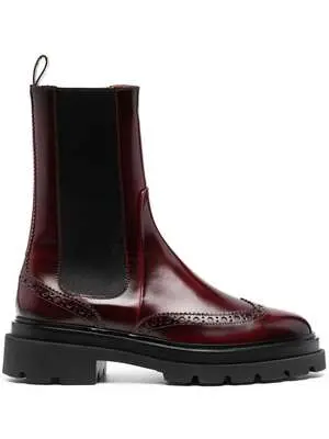 Santoni Oxford-panel Boots