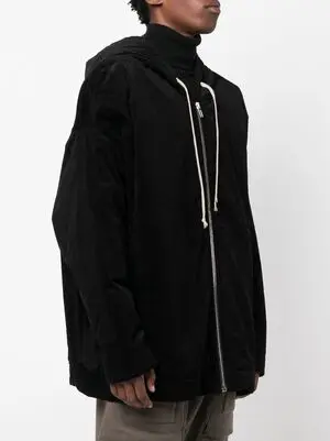 Rick Owens Drawstring Hoodie Jacket