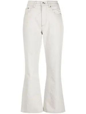 Stella McCartney Logo Flared Trousers