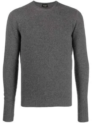 DRUMOHR Crew Neck Jumper - Grey