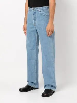 Eckhaus Latta Wide Leg Jeans