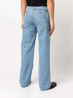 Eckhaus Latta Wide Leg Jeans