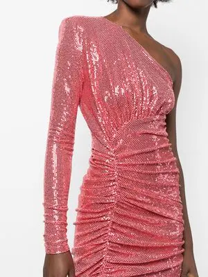 Alexandre Vauthier One-shoulder Sequin Mini Dress - Pink