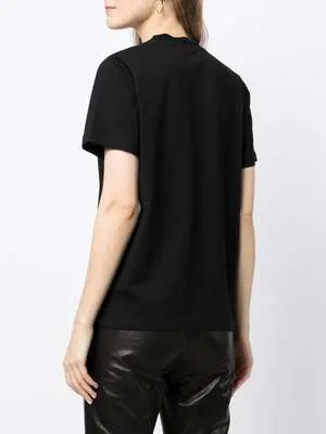 Coperni Logo-print Short-sleeve T-shirt - Black
