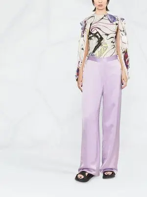 Stella McCartney Abstract Print Blouse