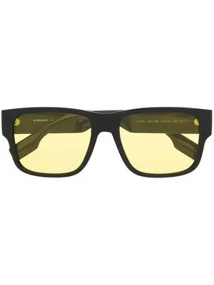 Burberry Knight Square-frame Sunglasses - Black