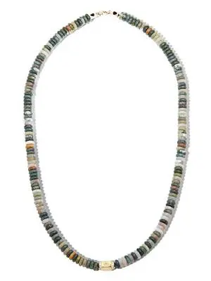 Luis Morais Diamond And Gemstone Beaded Necklace