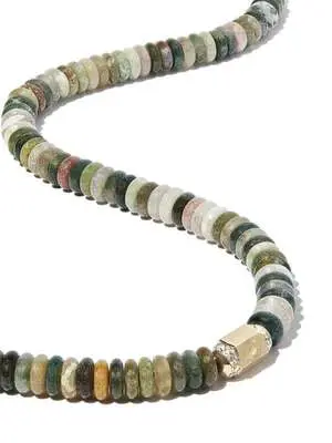 Luis Morais Diamond And Gemstone Beaded Necklace