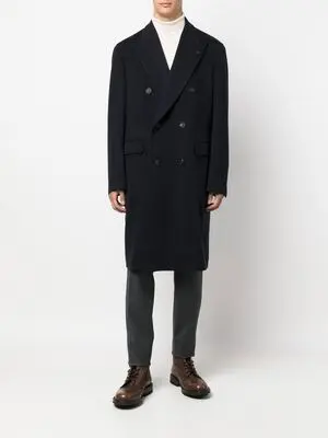 Tagliatore Double-breasted Long Coat
