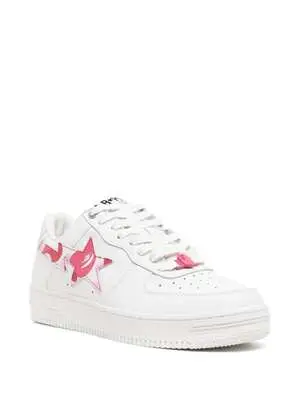A BATHING APE Sta Low-top Leather Sneakers