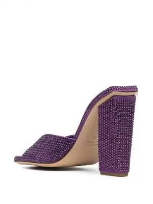 GIABORGHINI Glass-crystal Embellished Sandals